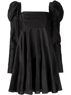 MACGRAW Romantic Puff Sleeve Dress