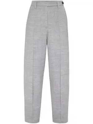 Brunello Cucinelli Tapered-leg Tailored Trousers