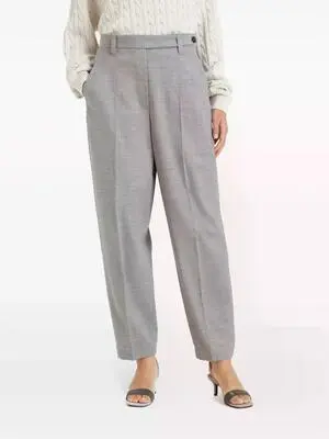 Brunello Cucinelli Tapered-leg Tailored Trousers