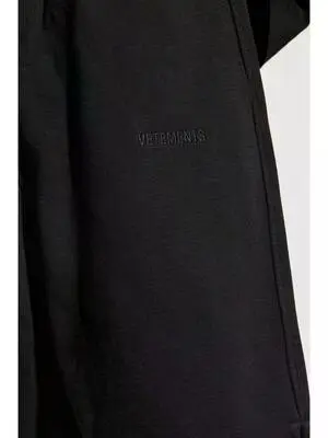 Vetements Logo-embroidered Track Shorts