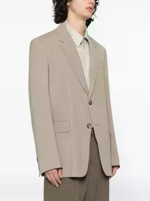 Ami Double-breasted Blazer - Neutrals