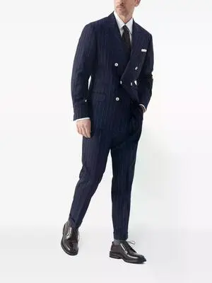 Brunello Cucinelli Tapered-leg Wool Trousers