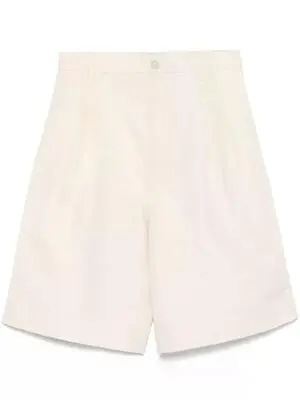 Filippa K Relaxed Pleated Shorts - Neutrals
