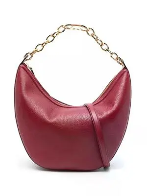 Valentino Garavani Medium Vlogo Moon Bag - Red