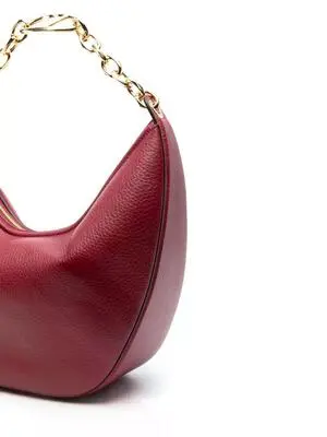 Valentino Garavani Medium Vlogo Moon Bag - Red