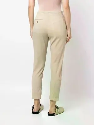 Aspesi High-waisted Wool Trousers - Neutrals