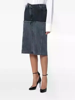 Alexander McQueen Hybrid Midi Skirt