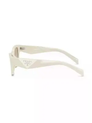 Prada Rectangle-frame Sunglasses - Neutrals