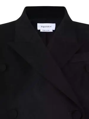 Alexander McQueen Double-breasted Wool Blazer