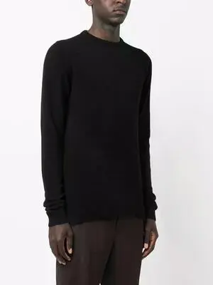 Rick Owens Crew-neck Rib-trimmed Jumper