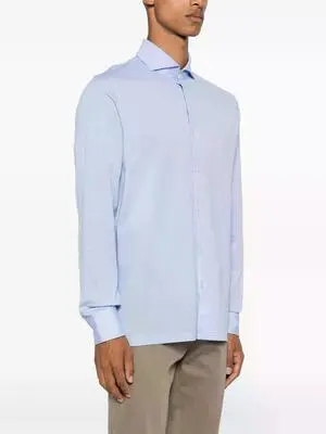 Boggi Milano Piqué-weave Shirt