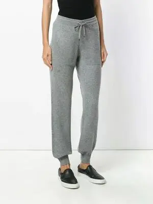 BARRIE Romantic Timeless Cashmere Jogging Trousers - Grey