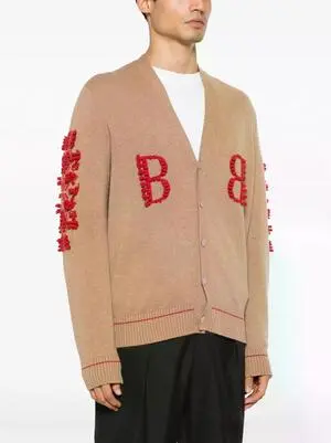 BARRIE 3d-knit Cashmere Cardigan - Brown
