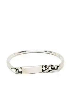 Werkstatt:München Plaque Chain Bracelet - Silver