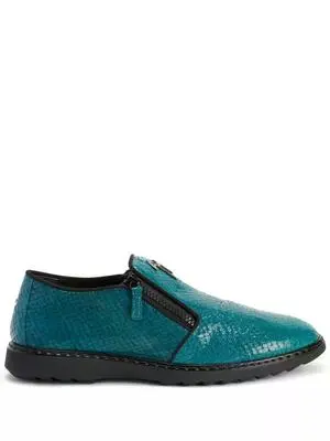 Giuseppe Zanotti Zip Up Loafers