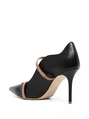 MALONE SOULIERS Front Strap Stiletto Pumps