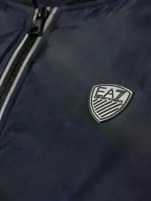 EA7 Logo-patch Bomber Jacket