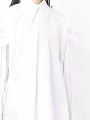 Maticevski Cotton Ruched Oversized Shirt