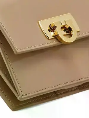 FERRAGAMO Gancini-buckle Leather Wallet