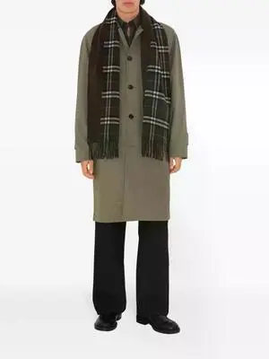 Burberry Reversible Check Cashmere Scarf