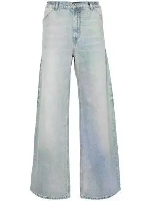 COURREGES Mid-rise Straight-leg Jeans