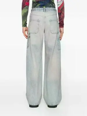 COURREGES Mid-rise Straight-leg Jeans