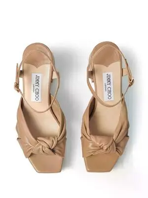 JIMMY CHOO Heloise 95 Wedge Sandals