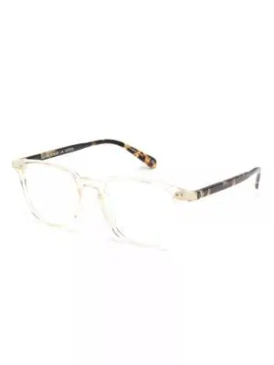 Oliver Spencer Nev Square-frame Glasses