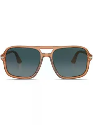 Persol Oversize Pilot Sunglasses - Brown