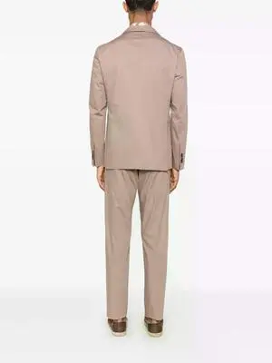 Tagliatore Single-breasted Suit - Brown