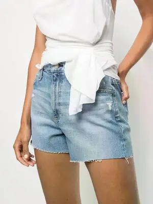 Ag Alexis High-rise Denim Shorts