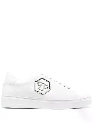 Philipp Plein Leather Low-top Sneakers