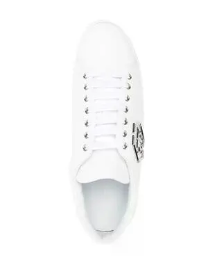 Philipp Plein Leather Low-top Sneakers