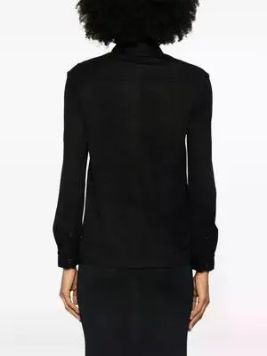 TOM FORD Fine-knit Shirt - Black
