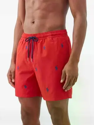 Polo Ralph Lauren Logo-embroidered Drawstring Swim Shorts