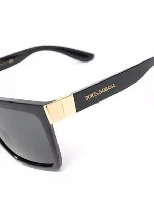 Dolce & Gabbana Oversized Frame Sunglasses