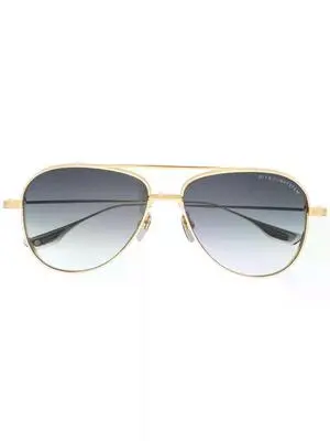 Dita Subsystem Pilot-frame Sunglasses - Silver