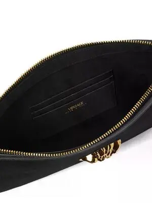 Versace La Medusa Canvas Pouch