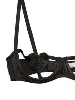 FLEUR DU MAL Queen Of Hearts Balconette Bra