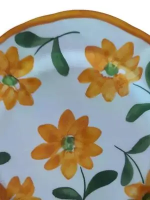 LES-OTTOMANS Hand-painted Porcelain Plate
