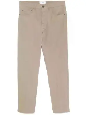 LARDINI Tapered Leg Denim Jeans