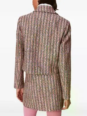 TWINSET Bouclé Lurex Blazer