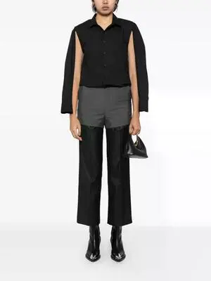 BETTTER Layered Straight Trousers