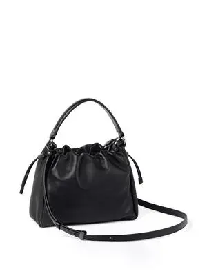 Brunello Cucinelli Mellow Leather Bucket Bag - Black