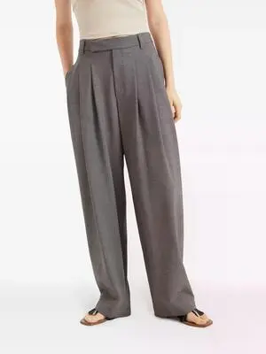Brunello Cucinelli Tailored Wide Leg Trousers