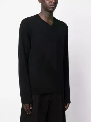 Comme Des Garçons V-neck Knitted Jumper