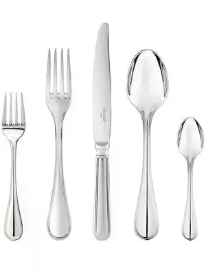 Christofle Albi Acier Five-piece Individual Place Setting - Silver