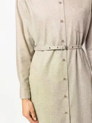 Aspesi Belted Button-down Dress