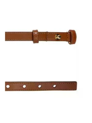 Chloé Logo Buckle Leather Belt