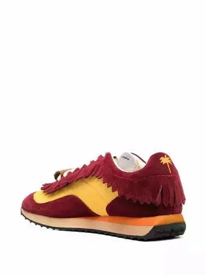 Palm Angels Fringe Runner Low-top Sneakers - Red